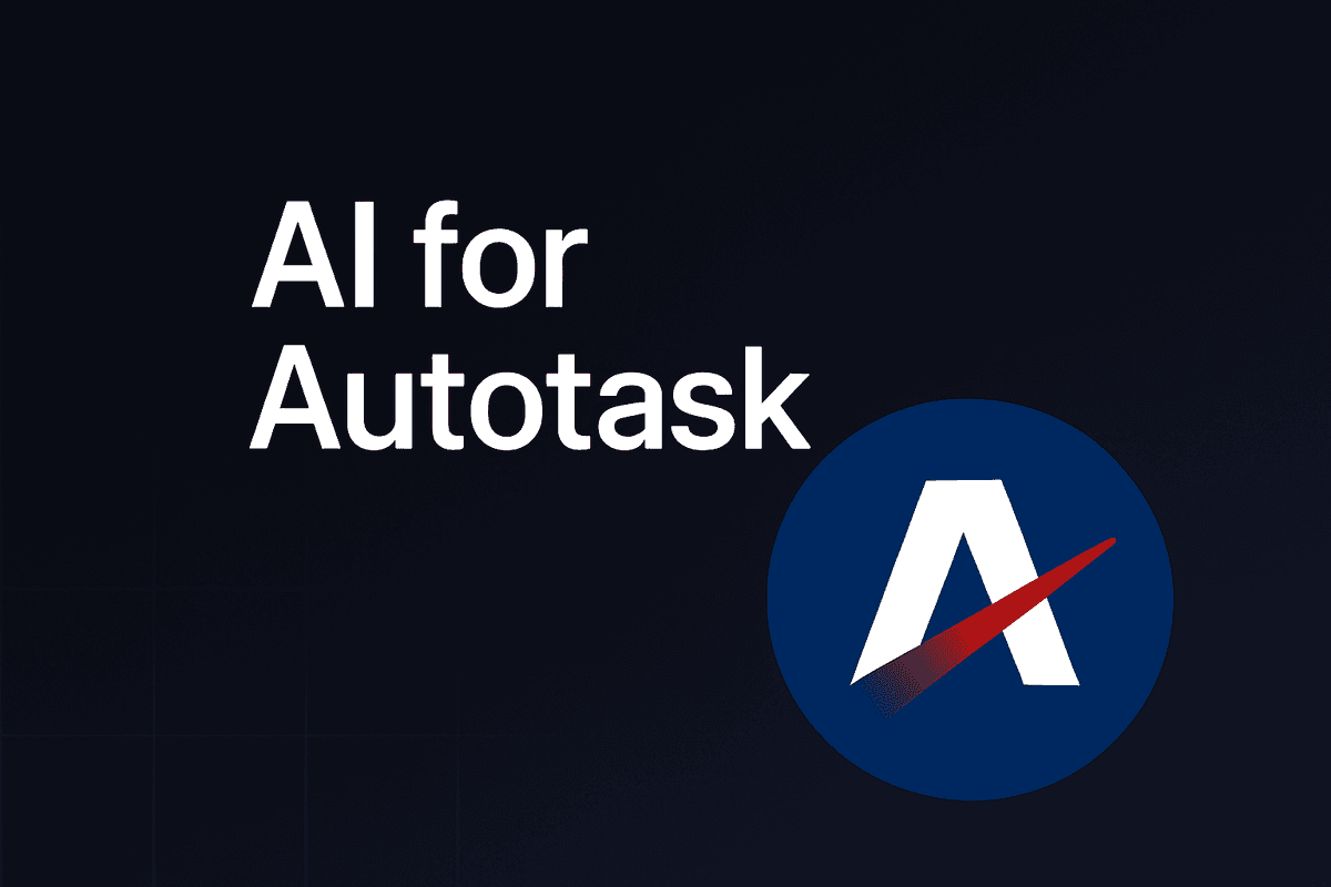 Autotask AI Integration: Smarter MSP Workflows with Neo Agent | Neo Agent Blog